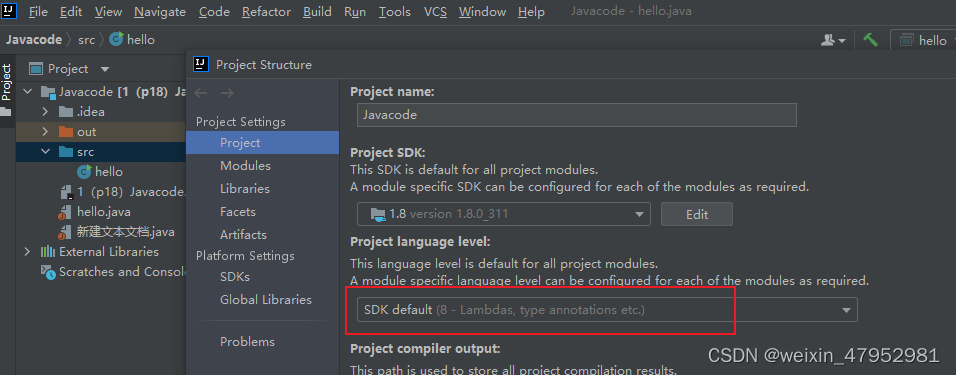 IDEA提示Cannot resolve symbol ‘String‘解决_cannot resolve symbol 'string-CSDN博客