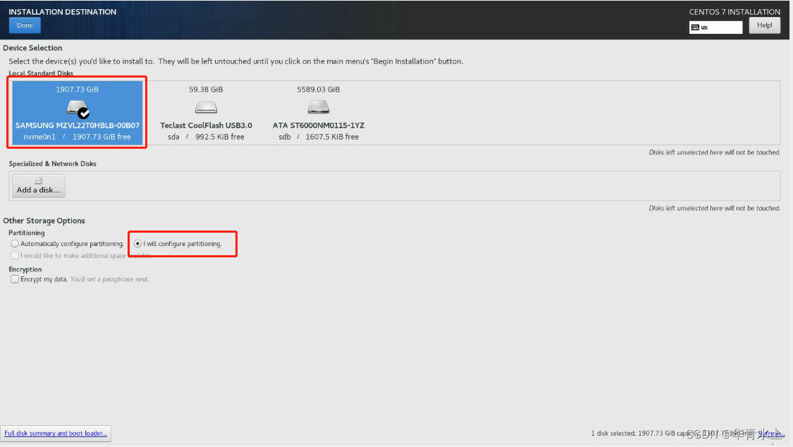 实机安装CentOS7.9操作系统图文(保姆级)教程_centos7.9安装教程详解-CSDN博客