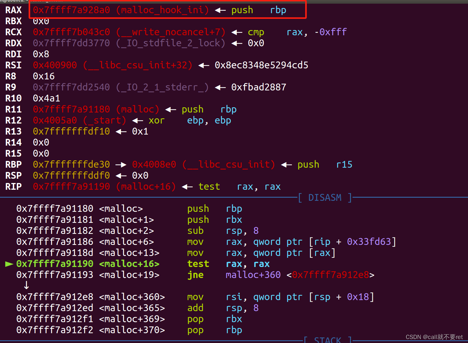 fastbins_Double Free调试_fastbin double free-CSDN博客