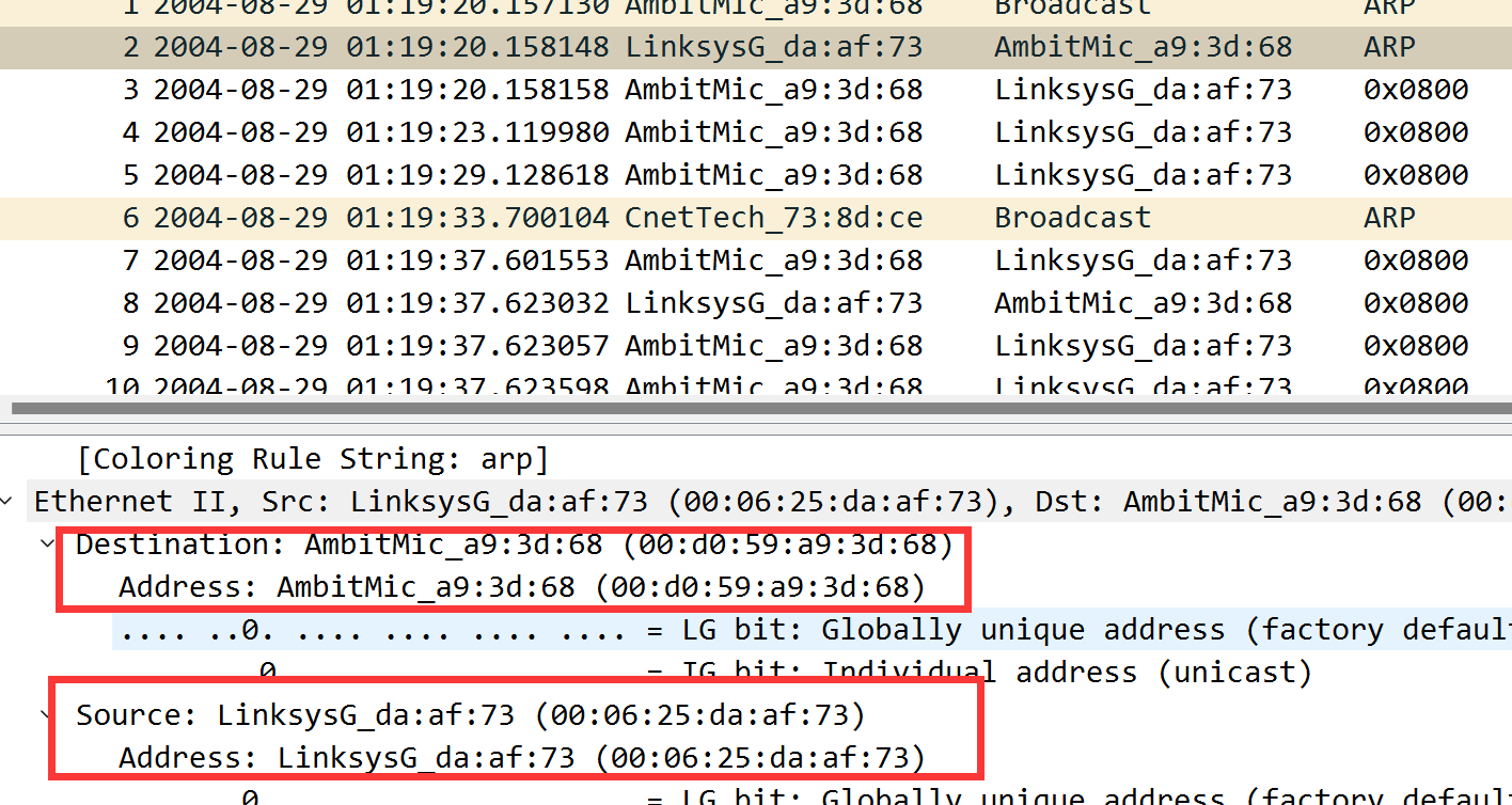 Wireshark Ethernet and ARP 实验—Wireshark Lab: Ethernet and ARP v7.0_第六章wireshark实验:ethernet and ...