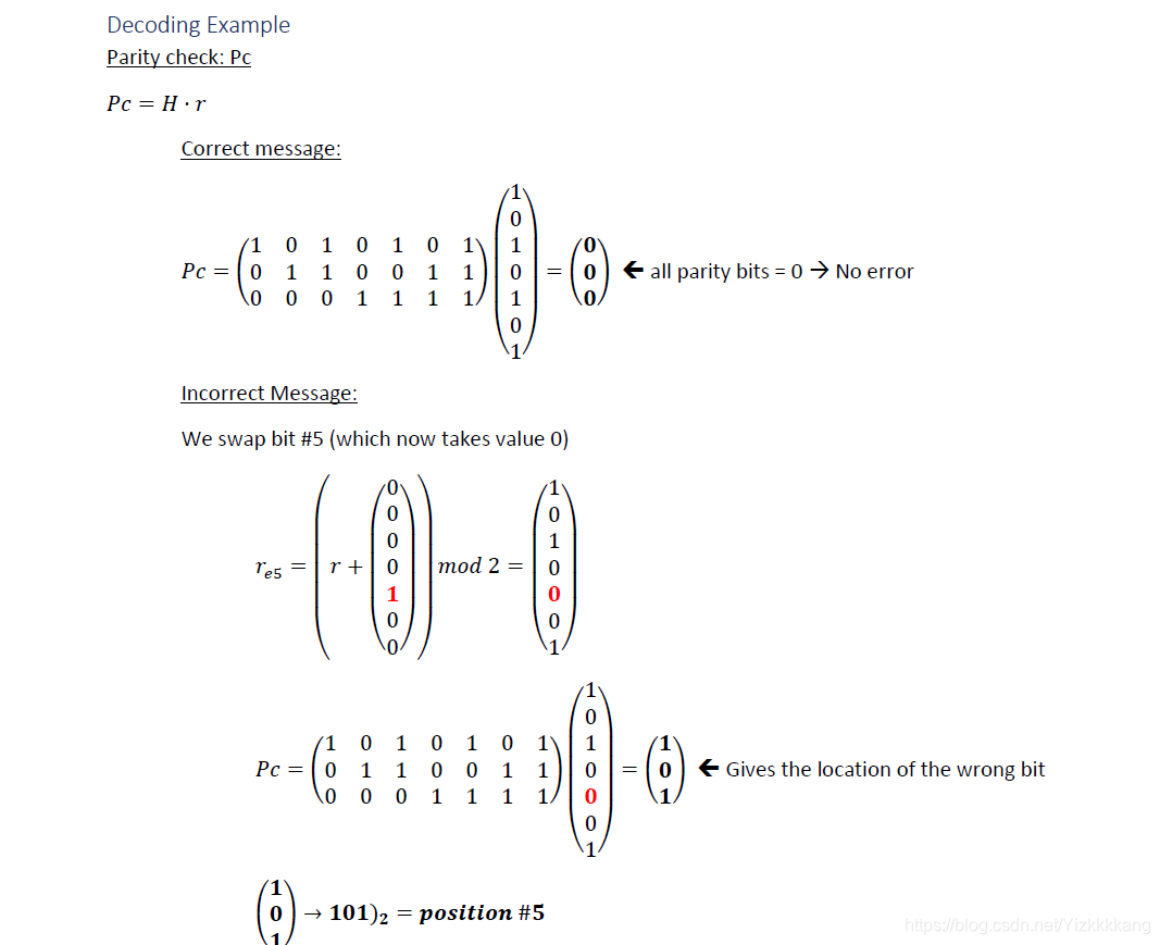数字传输 任意位数的汉明码hamming Code编码产生误差纠错（原理python代码实现）采用汉明码编码误码率 Csdn博客