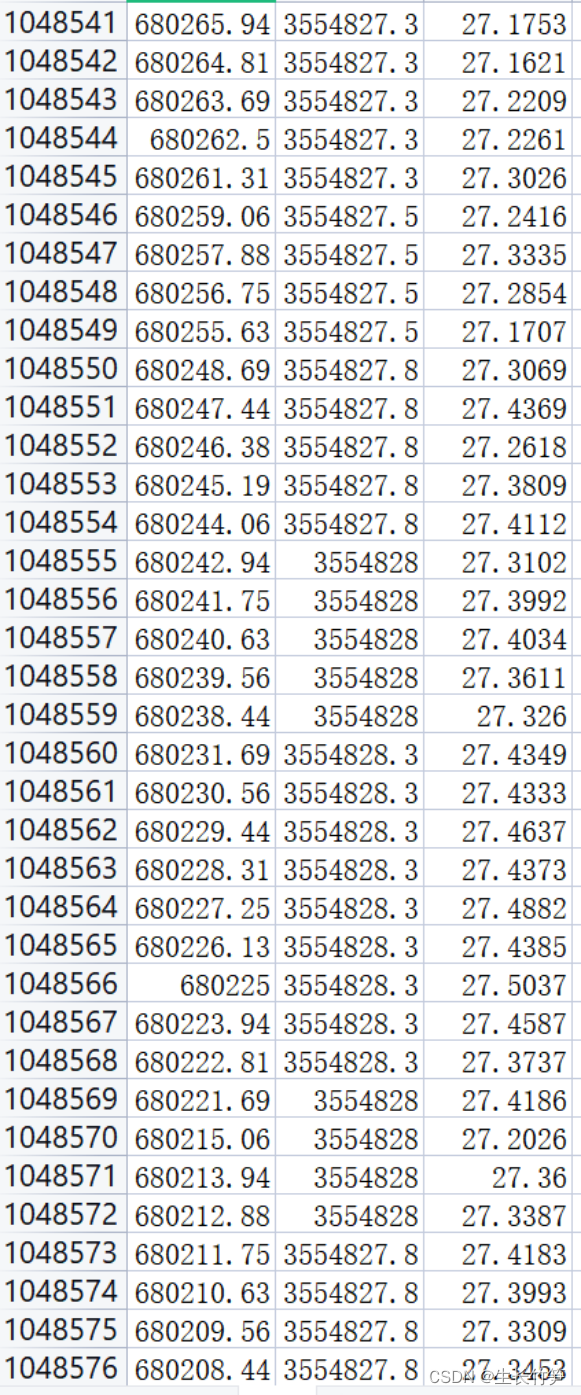 python实现点云格式转换：las转csv-CSDN博客