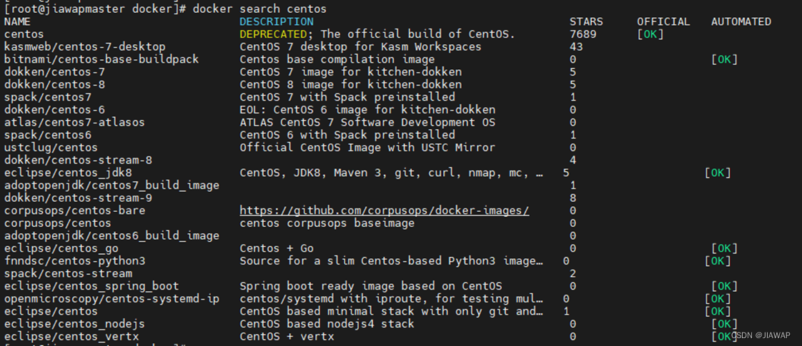 Docker镜像的相关操作_docker save -o centos.tar.gz centos-CSDN博客