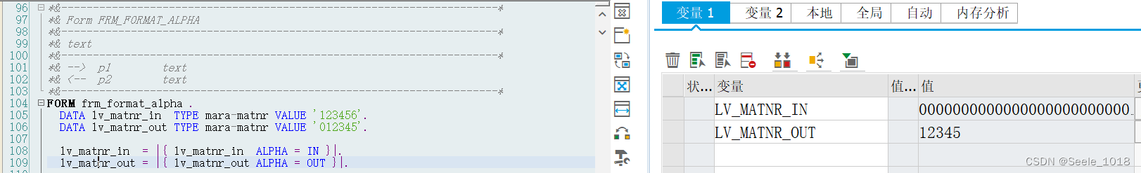 ABAP 新语法--Data Processing_abap reverse-CSDN博客