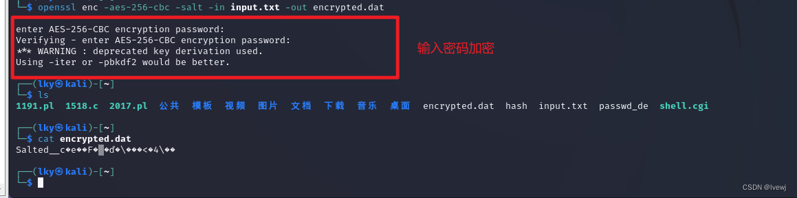 密码-openssl加密解密使用_openssl enc-CSDN博客
