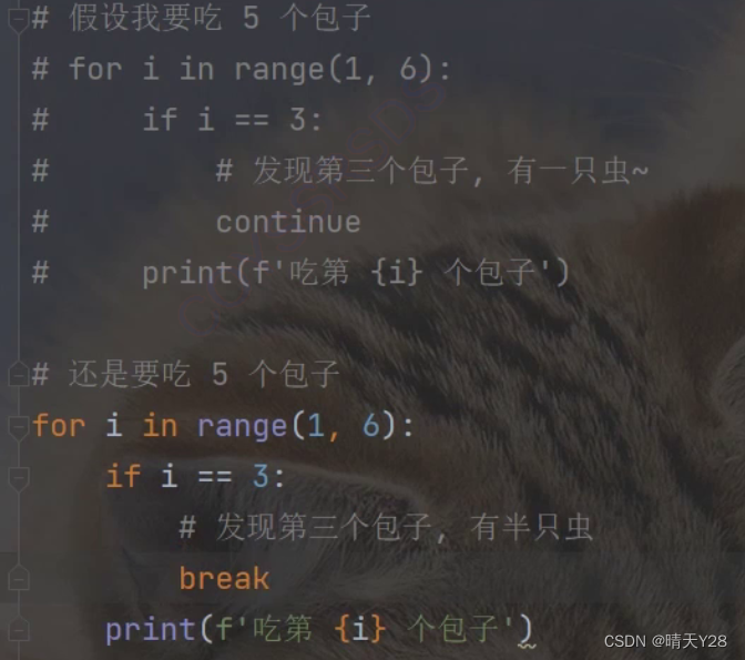 python语言中的break和continue-CSDN博客