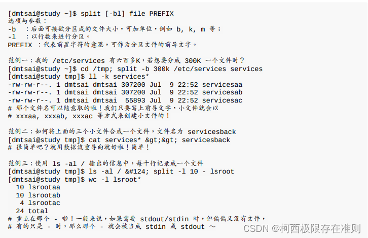 10.6.5 【Linux】分区命令： split_linux split 变量-CSDN博客