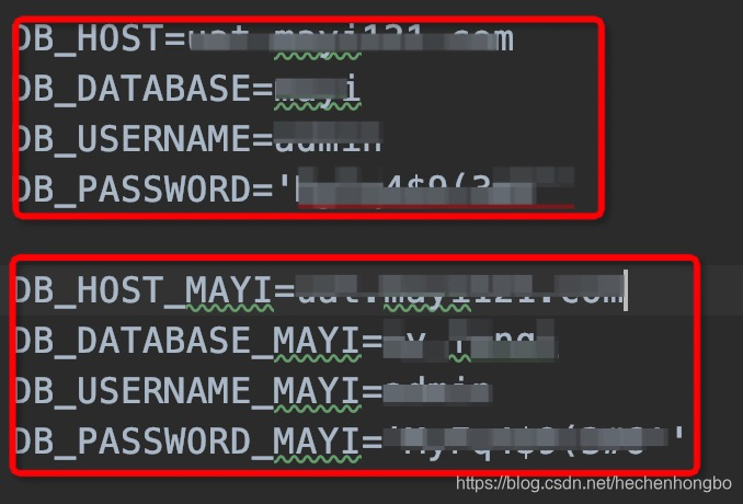 laravel配置多数据库连接，数据库连接报错_database connection [mysql] not configured.-CSDN博客