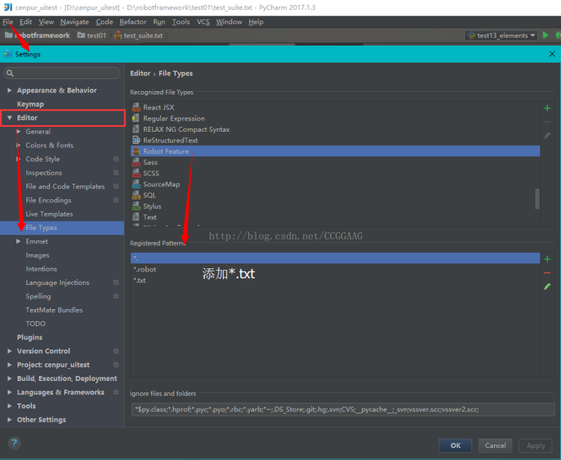 使用pycharm编写和运行RF脚本-CSDN博客