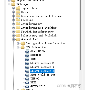 SARscape手动下载30m DEM（SRTM-1 Version3）_sarscape下载-CSDN博客