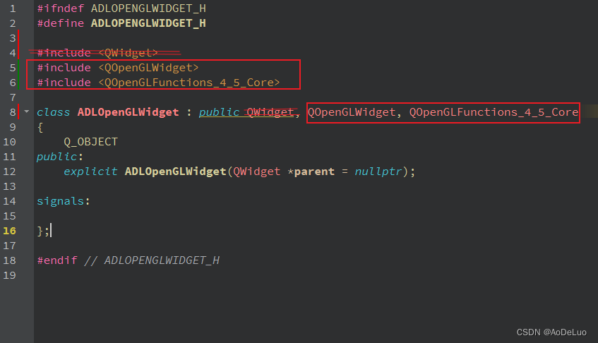 QT QOpenGLWidget使用说明(一)OpenGL 类的添加_qt6.6.0中qtopengl头文件-CSDN博客