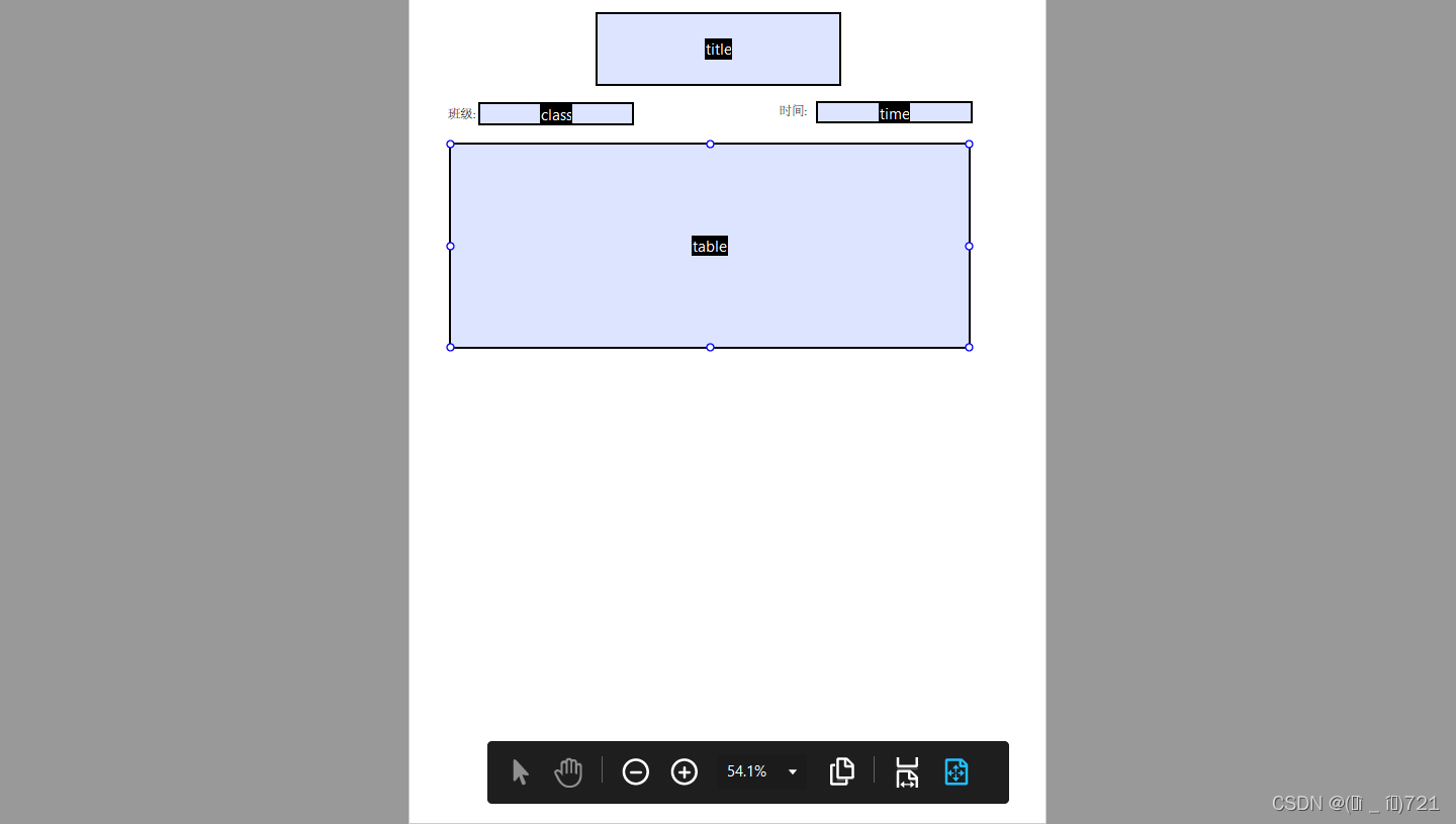 Net Core 使用 Itextsharp 导入 Adobe Acrobat Pro 创建的pdf模板及生成表格然后导出pdf 0440