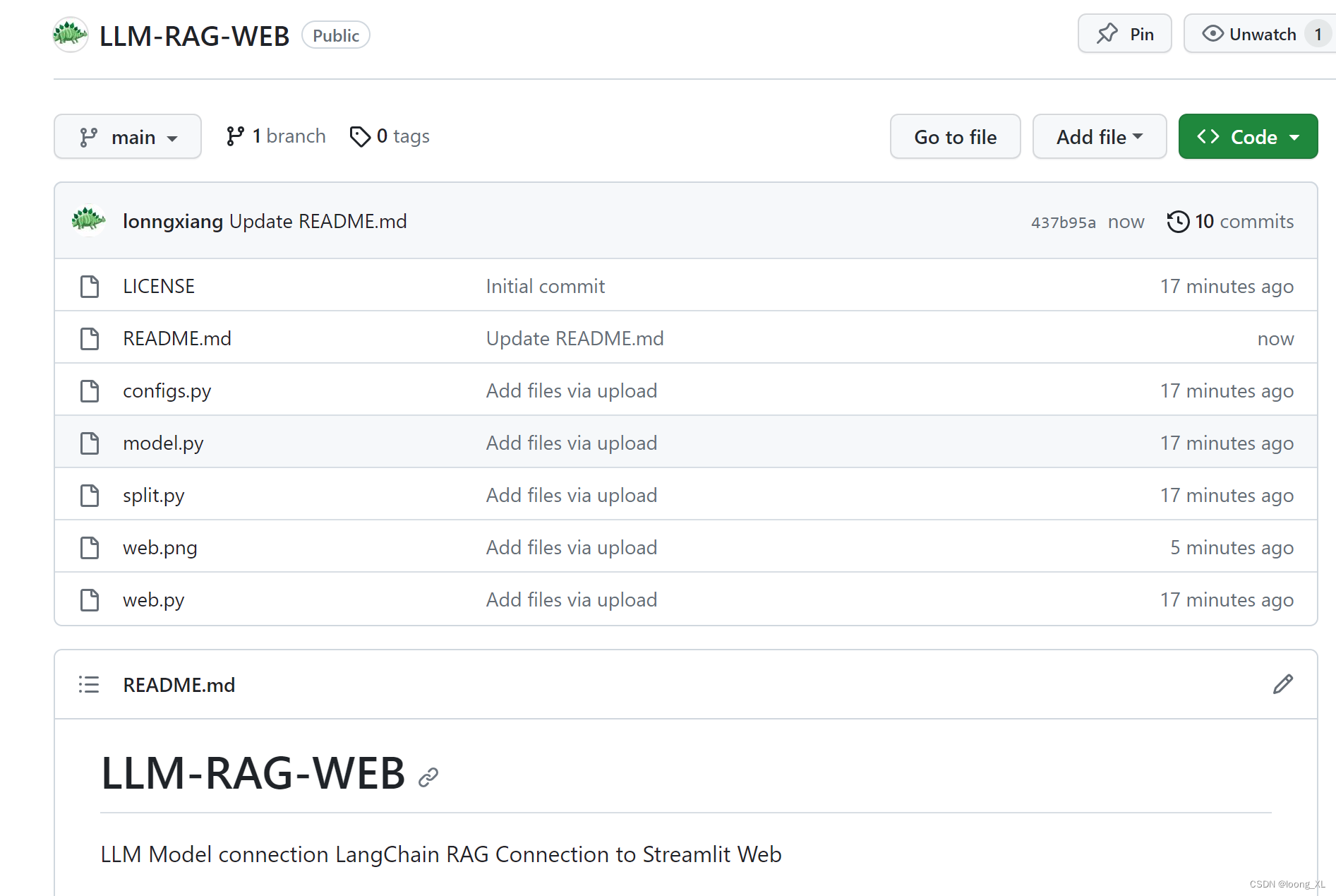LLM-RAG-WEB 大模型+文件+可视化对话界面_在线llm模型前端webui-CSDN博客