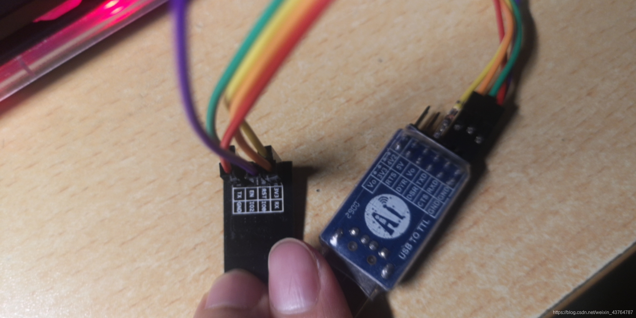 使用USB转TTL下载固件到ESP-01S(ESP8266)_esp01s ttl-CSDN博客
