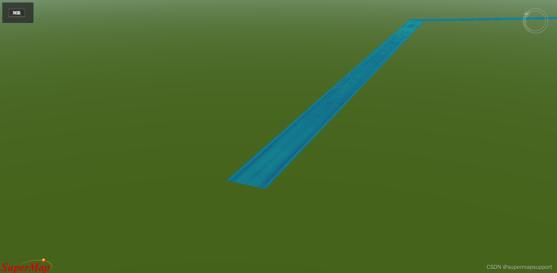 SuperMap iClient3D for Cesium绘制河流（二）_cesium 画河流-CSDN博客