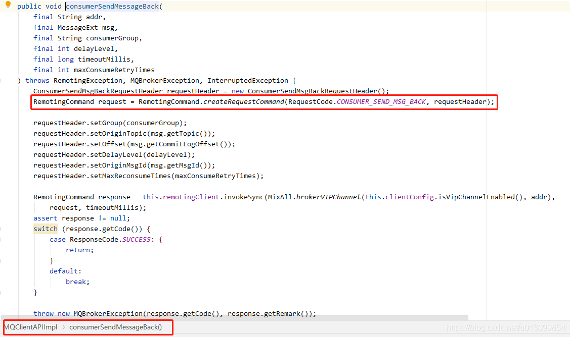 RocketMQ之消费重试机制以及代码分析_pullkernelimpl exception-CSDN博客