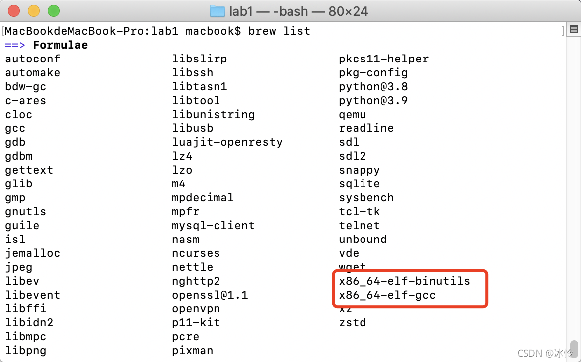 mac 安装ucore，Error: Couldn‘t find an i386-elf version of GCC/binutils_couldnt find an i386-CSDN博客