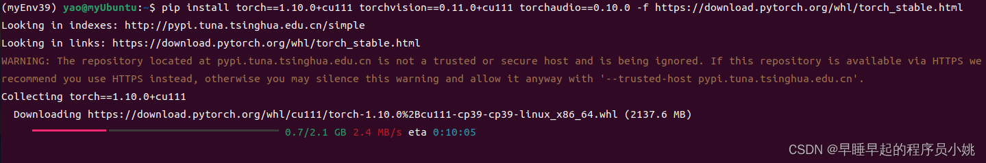 二十一、Ubuntu22.04 配置 Anaconda + Pycharm + Pytorch_乌班图22.04安装cuda+pytroch+pycharm-CSDN博客
