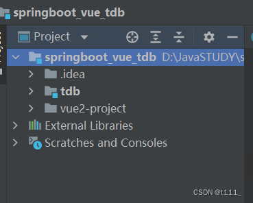 开始我的第一个springboot-vue2项目-CSDN博客