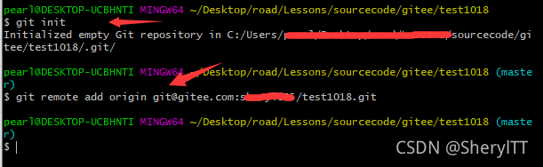 Gitee远程仓库: 注册账号，配置SSH公钥，新建远端仓库，初始化本地仓库，git push, git pull_ios. gitee终端账号初始化-CSDN博客