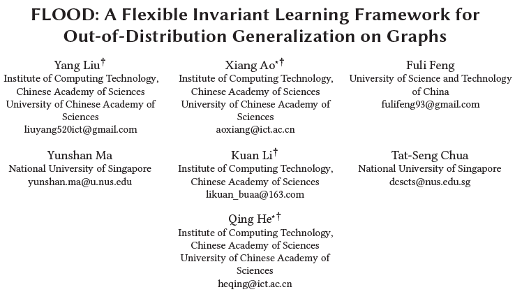 KDD 2023 | 以灵活应万变：一种图分布外泛化框架FLOOD-CSDN博客
