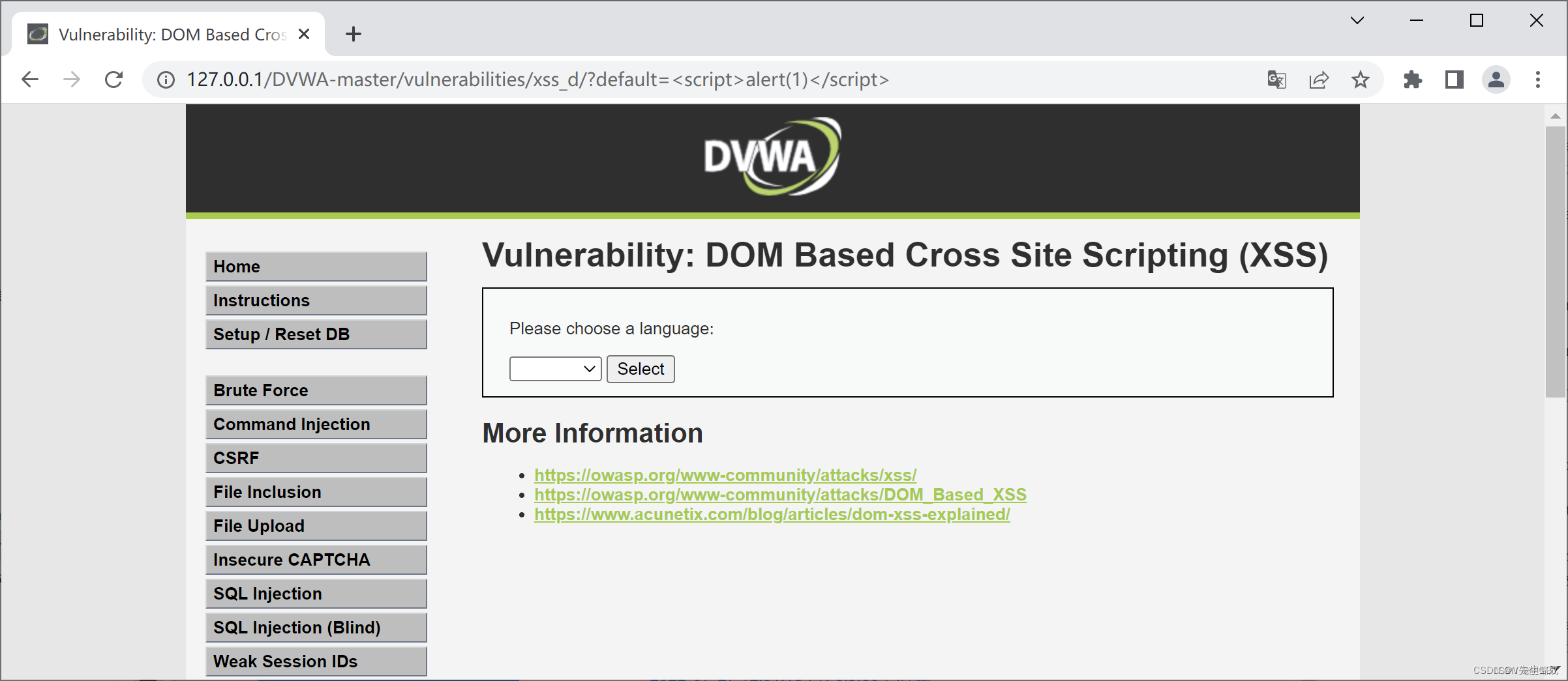 复现XSS漏洞及分析_xss_V先生137-2048 AI社区