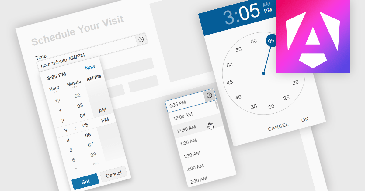简化Angular中基于时间数据输入-Smart UI (Smart HTML Elements)-CSDN博客