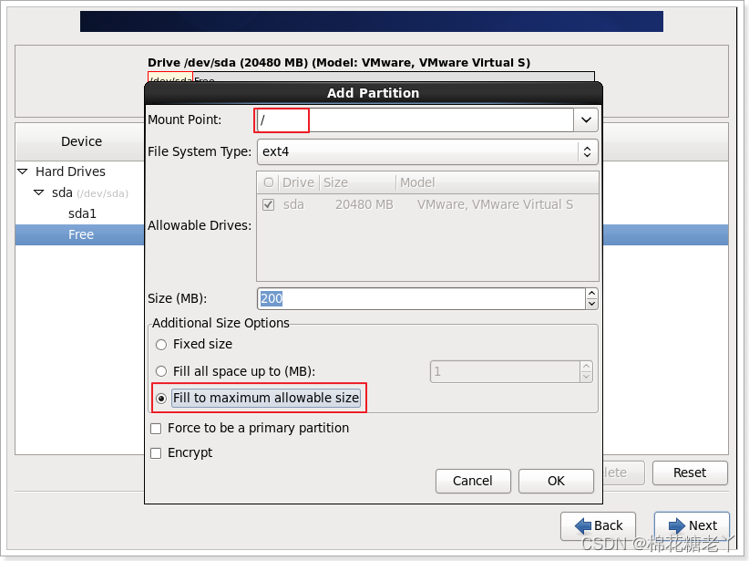VMware安装CentOS6.6步骤详解(经典安装和自定义安装)-CSDN博客