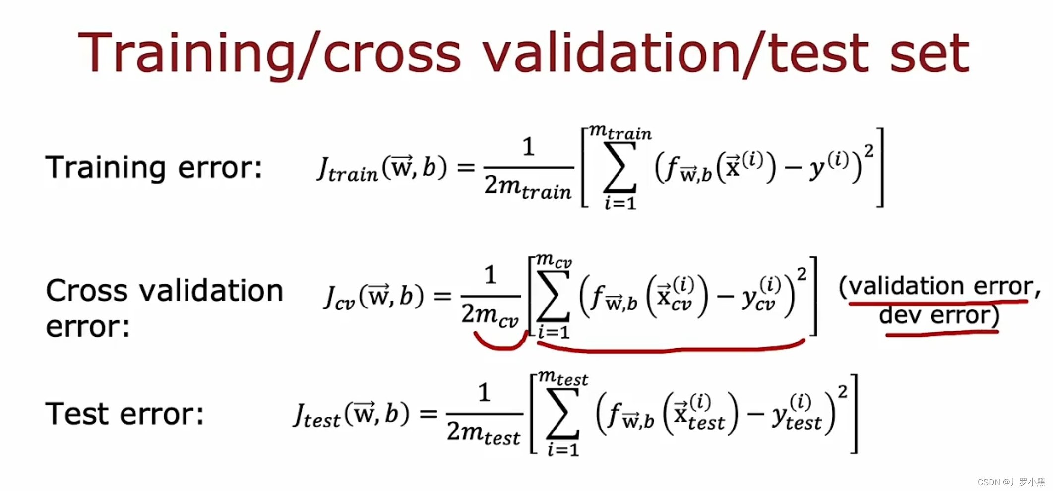 机器学习 day28（模型评估，模型选择，交叉验证集）_验证集和评估函数关系-CSDN博客