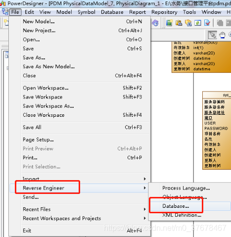 PowerDesigner通过sql脚本转换为pdm数模_powerdesigner导入sql生成pdm-CSDN博客