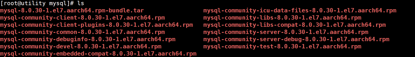 ARM架构下安装Mysql8.0数据库_mysql arm版本-CSDN博客