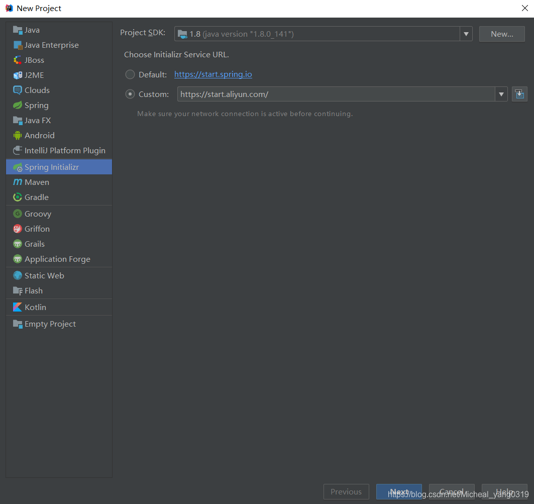 解决IDE创建springboot项目无法访问http://start.spring.io 或 https://start.spring.io的问题_start.spring.io无法访问 ...