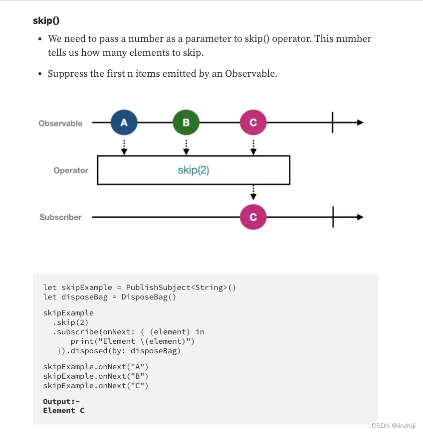 RxSwift 学习笔记-CSDN博客