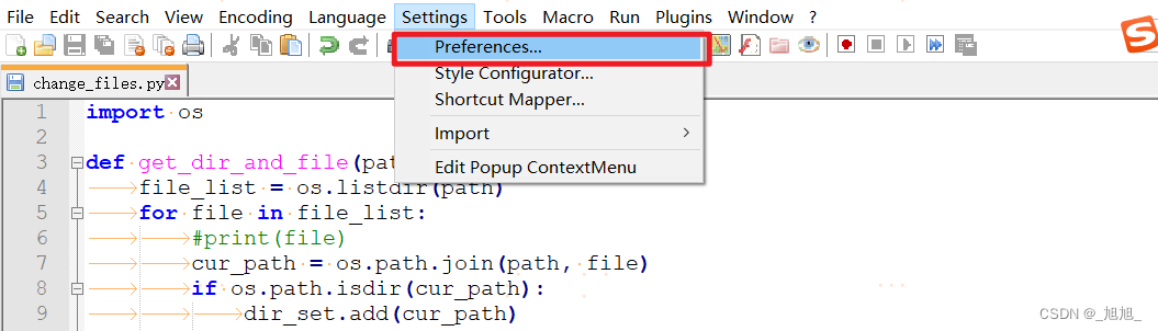 Notepad++编辑python脚本tab键设置_notepad tab-CSDN博客