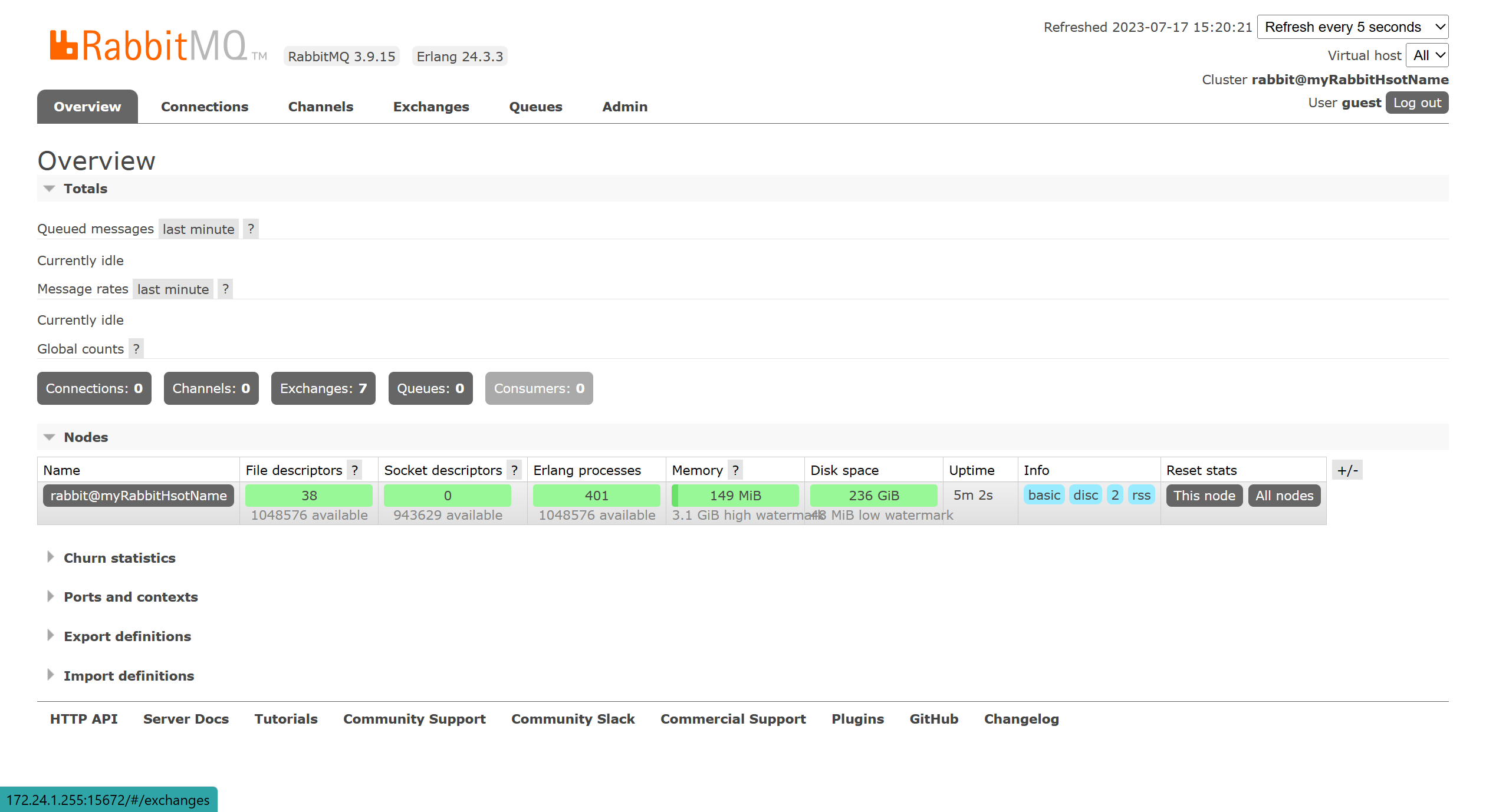 【RabbitMQ】RabbitMQ集群搭建（Docker版本）_docker rabbitmq 集群-CSDN博客