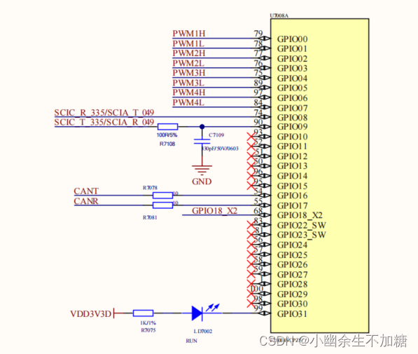 TMS320F280049最小系统原理图-CSDN博客