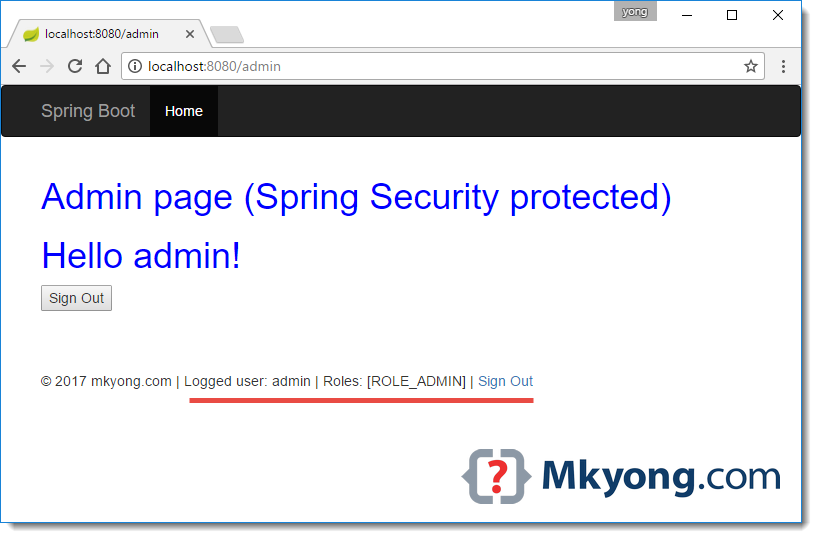 Spring Boot + Spring Security + Thymeleaf示例-CSDN博客