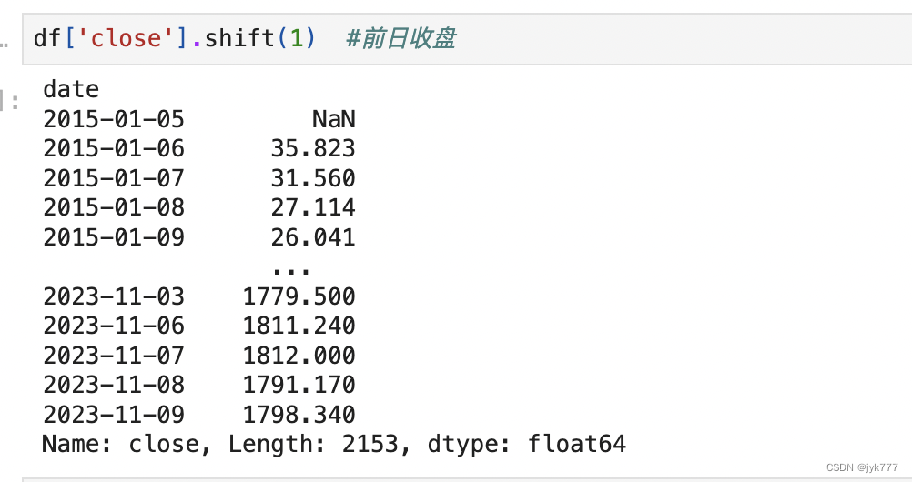 使用pythonpandas分析股票数据:收益率、波动率及关键指标计算 Csdn博客