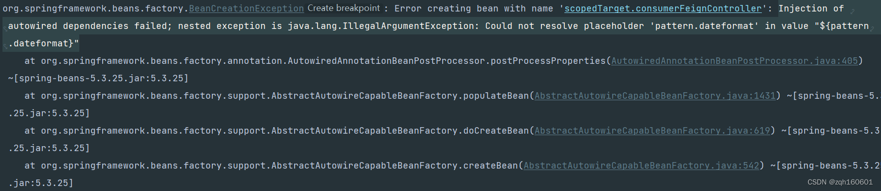 nacos配置管理异常-依赖注入失败(已解决！）_nacos injection of autowired dependencies failed; -CSDN博客