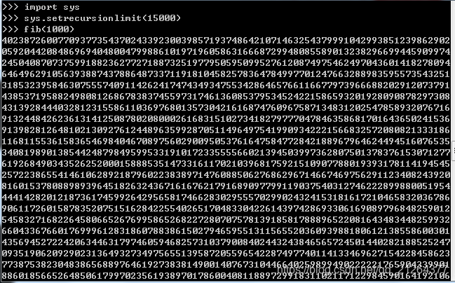 RecursionError: maximum recursion depth exceeded in comparison-CSDN博客
