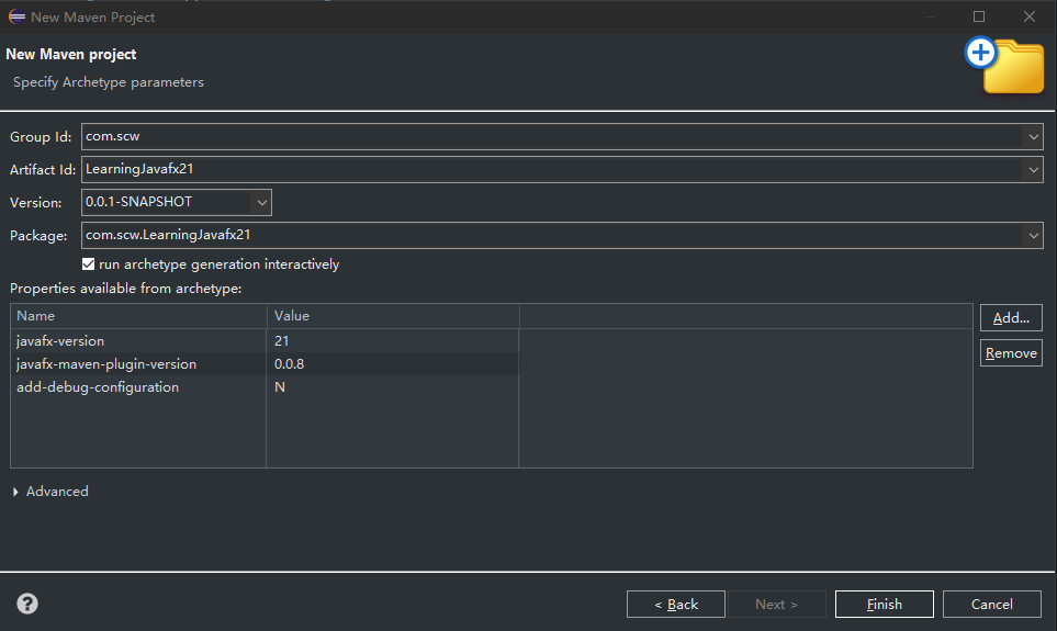 JavaFX笔记-Eclipse和Maven创建及打包JavaFX 21项目_javafx maven-CSDN博客