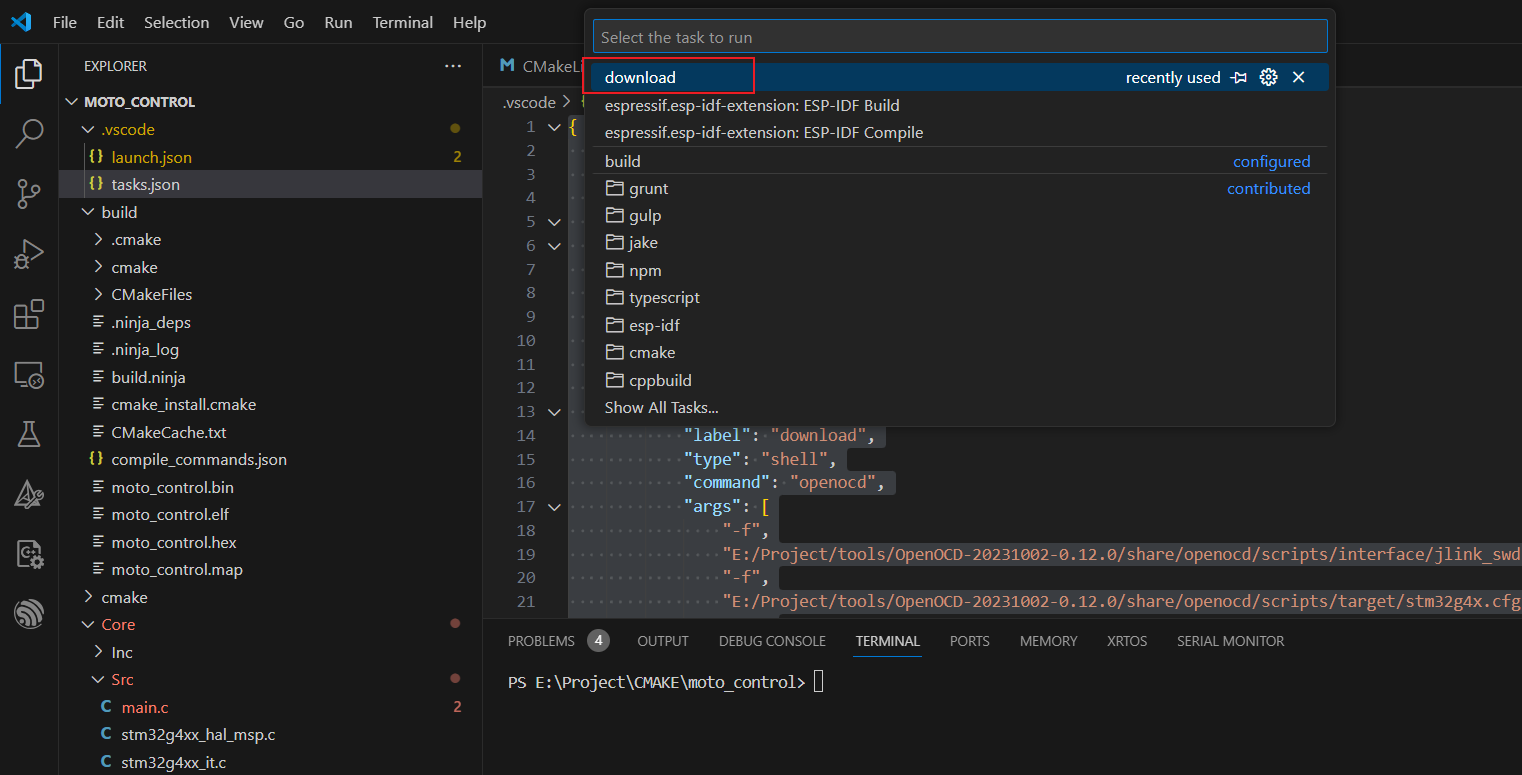 STM32G474 CMAKE VSCODE 开发环境搭建_cmake stm32-CSDN博客
