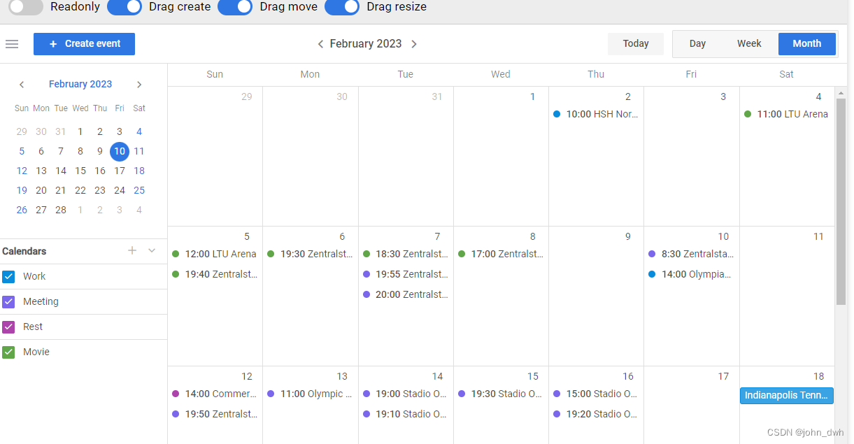 高效时间管理日历 DHTMLX Event Calendar 2.0.3 Crack_dhtmlx显示到月-CSDN博客