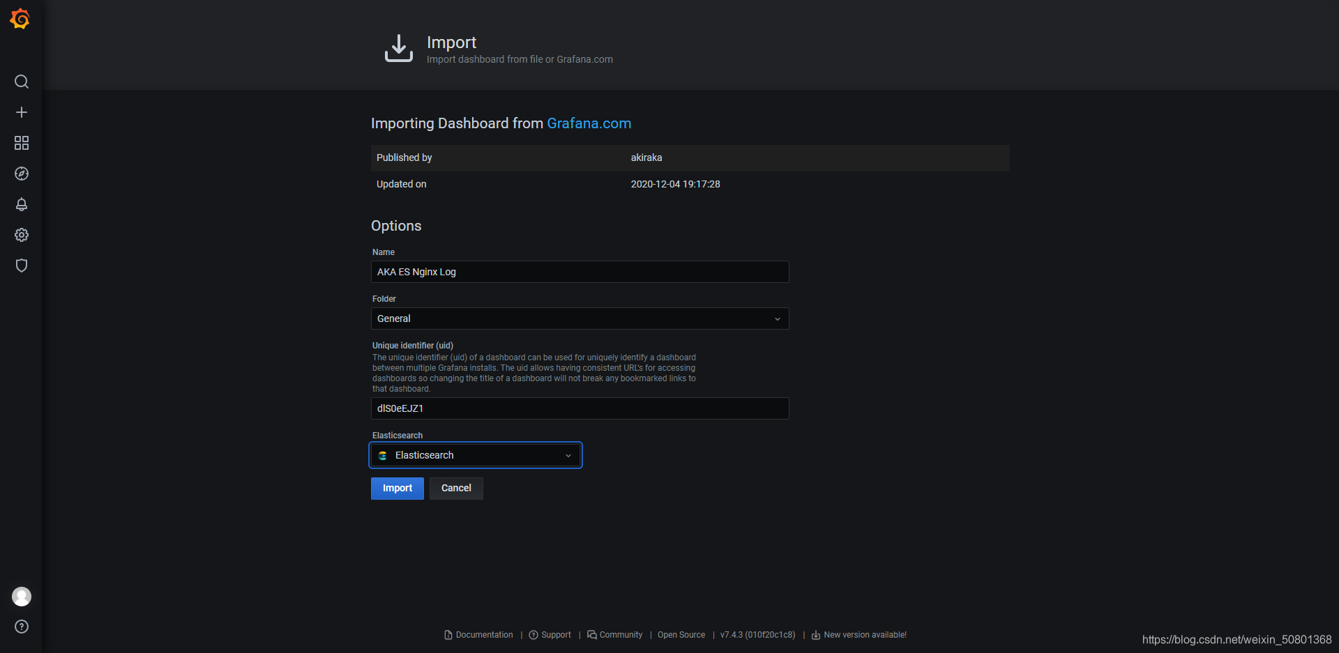 elk分析nginx日志和展示_filebeat nginx es grafana-CSDN博客