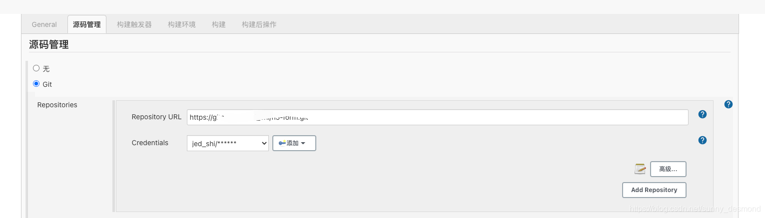 手摸手从零搭建 jenkins 前端工作流 2_无法连接仓库:failed to setup credentials-CSDN博客