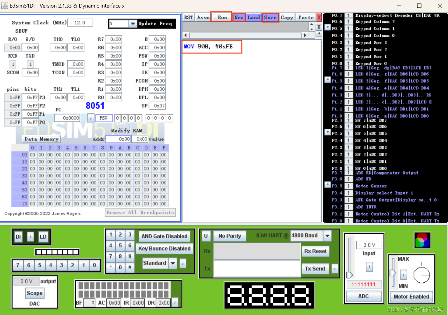 基于SDCC和Edsim51的代码仿真_runsdcc-CSDN博客