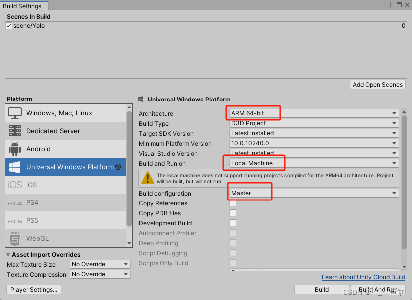 MRTK3+Unity2021发布打包到Hololens2_unity mr发布-CSDN博客