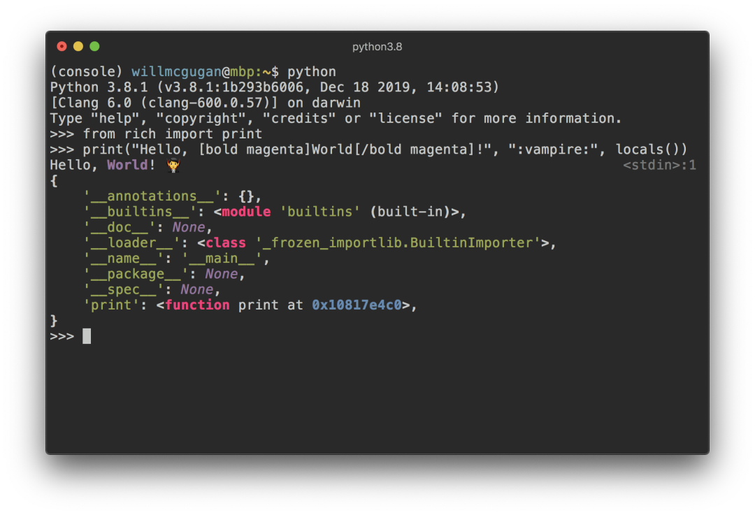 专属Python开发者的完美终端工具！_cmd2 rich python-CSDN博客