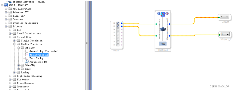 ADAU1467的开发详解四：基础例程讲解（32个入门例程）_adau1452的延时模块如何确定延时参数-CSDN博客