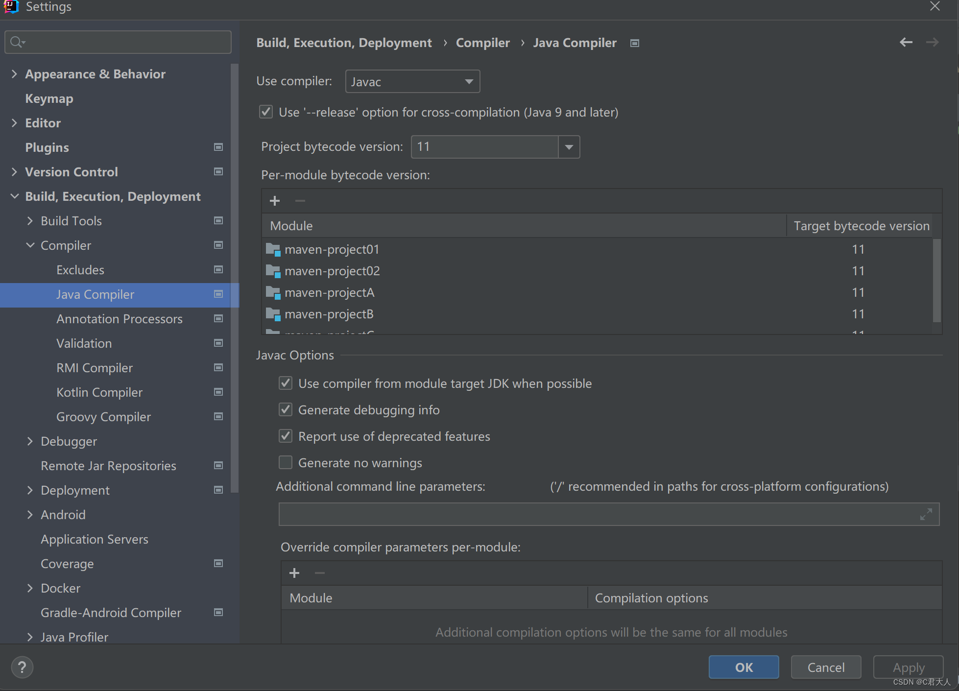 使用jdk11时解决“不再支持源选项 5。请使用 6 或更高版本”的问题 Defects4j [javac] 错误 不再支持源选项 5。请